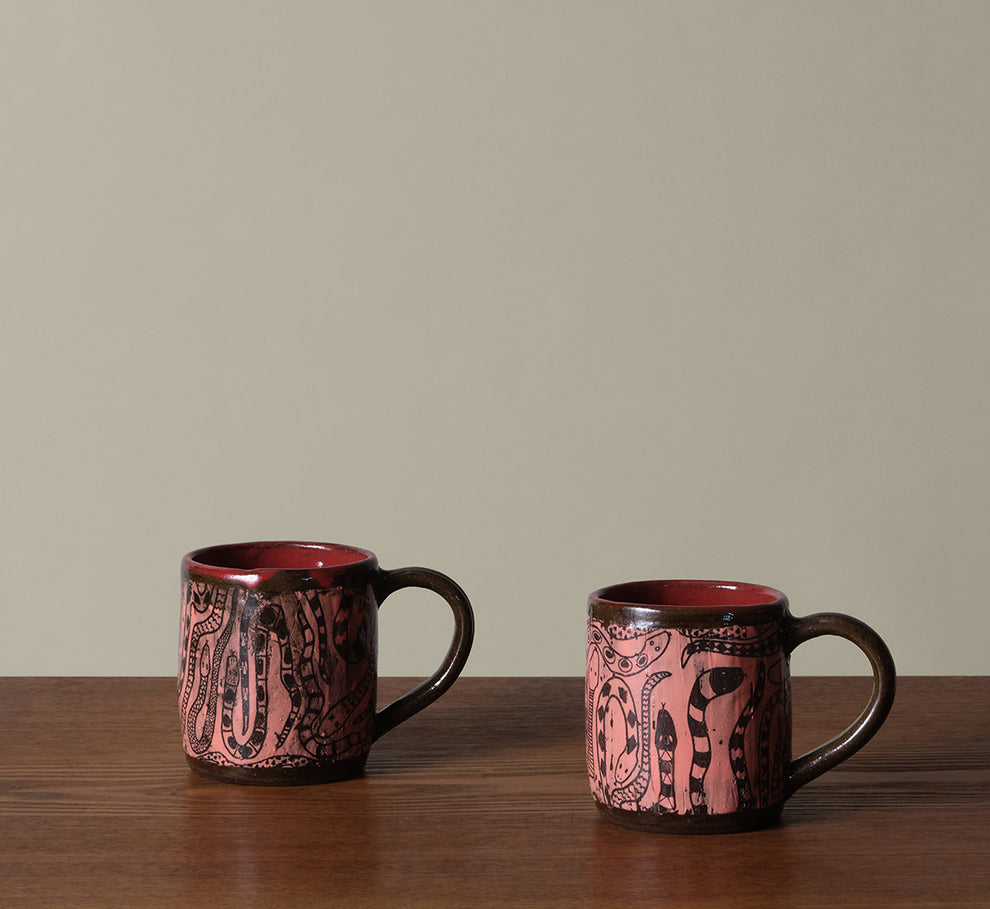 HANDMADE SNAKE MUG – Pierce & Ward